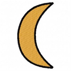 Crescent Moon Embroidery Design | AnnTheGran.com