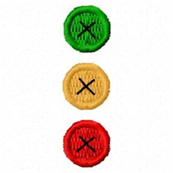 Button Row Embroidery Design | AnnTheGran.com