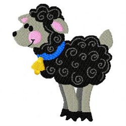 Black Sheep Embroidery Design | AnnTheGran.com