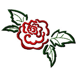 Free Rose Embroidery Design | AnnTheGran.com
