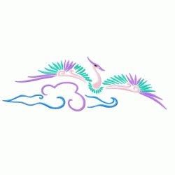 Flying Bird Embroidery Design | AnnTheGran.com