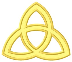 Trefoil Embroidery Design | AnnTheGran.com