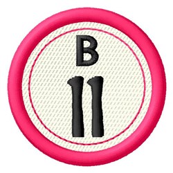 Bingo B11 Embroidery Design | AnnTheGran.com