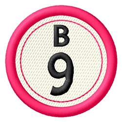 Bingo B9 Embroidery Design | AnnTheGran.com
