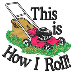 How I Roll Embroidery Design | AnnTheGran.com