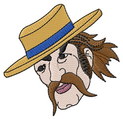 Colonel Embroidery Design | AnnTheGran.com