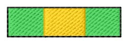 Mexican Border Service Ribbon Embroidery Design | AnnTheGran.com
