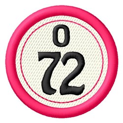 Bingo O72 Embroidery Design | AnnTheGran.com