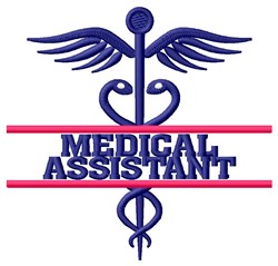 Medical Assistant Embroidery Design | AnnTheGran.com