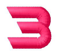 Number 3 Embroidery Design | AnnTheGran.com