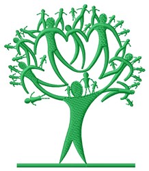 Family Tree Embroidery Design | AnnTheGran.com