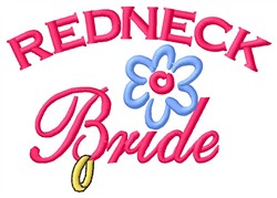 Redneck Bride Embroidery Design | AnnTheGran.com
