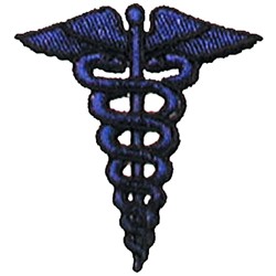 Caduceus Embroidery Design | AnnTheGran.com
