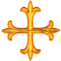 Ornate Cross Embroidery Design | AnnTheGran.com