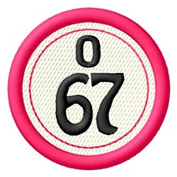 Bingo O67 Embroidery Design | AnnTheGran.com