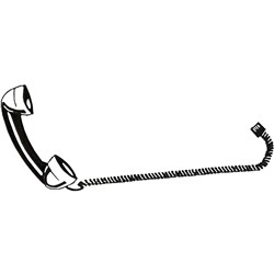 Telephone Embroidery Design | AnnTheGran.com