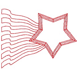 Star And Stripes Embroidery Design | AnnTheGran.com