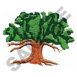 OAK TREE Embroidery Design | AnnTheGran.com