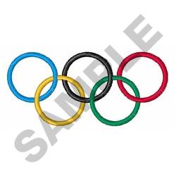 OLYMPIC RINGS Embroidery Design | AnnTheGran.com