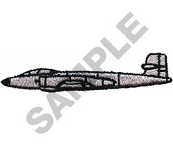 FIGHTER JET Embroidery Design | AnnTheGran.com