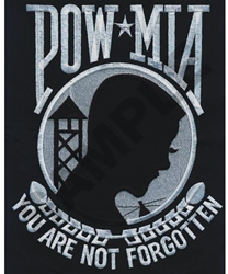 POW MIA-XL Embroidery Design | AnnTheGran.com