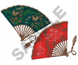 FANS Embroidery Design | AnnTheGran.com