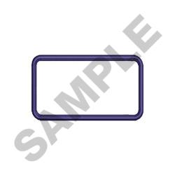 Rectangle Border Embroidery Design | AnnTheGran.com