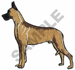 GREAT DANE Embroidery Design | AnnTheGran.com