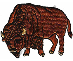 BUFFALO Embroidery Design | AnnTheGran.com