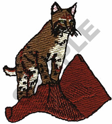 BOBCAT Embroidery Design | AnnTheGran.com
