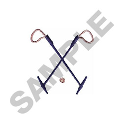 POLO MALLETS Embroidery Design | AnnTheGran.com