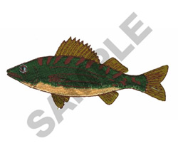 WALLEYE Embroidery Design | AnnTheGran.com