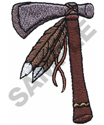 TOMAHAWK Embroidery Design | AnnTheGran.com