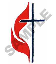 METHODIST Embroidery Design | AnnTheGran.com