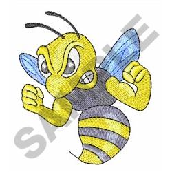 YELLOW JACKET HORNET Embroidery Design | AnnTheGran.com