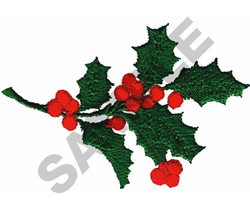 HOLLY Embroidery Design | AnnTheGran.com