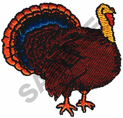 TURKEY Embroidery Design | AnnTheGran.com