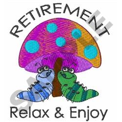 RETIREMENT Embroidery Design | AnnTheGran.com