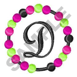 EMBELLISHED LETTER D Embroidery Design | AnnTheGran.com