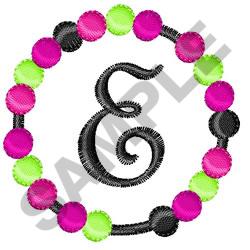 EMBELLISHED LETTER E Embroidery Design | AnnTheGran.com