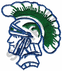 TROJAN Embroidery Design | AnnTheGran.com