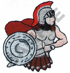 GLADIATOR Embroidery Design | AnnTheGran.com