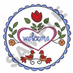 WELCOME Embroidery Design | AnnTheGran.com