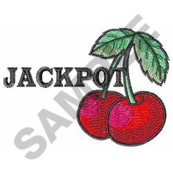 SLOT MACHINE CHERRIES Embroidery Design | AnnTheGran.com