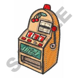 SLOT MACHINE Embroidery Design | AnnTheGran.com