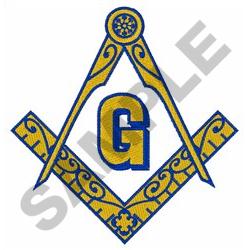 MASONIC EMBLEM Embroidery Design | AnnTheGran.com