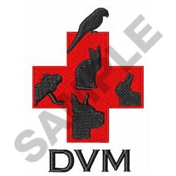 DVM Embroidery Design | AnnTheGran.com