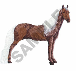 TENNESSEE WALKER Embroidery Design | AnnTheGran.com