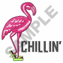CHILLIN Embroidery Design | AnnTheGran.com