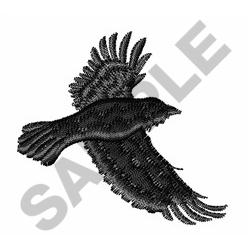 SMALL RAVEN Embroidery Design | AnnTheGran.com